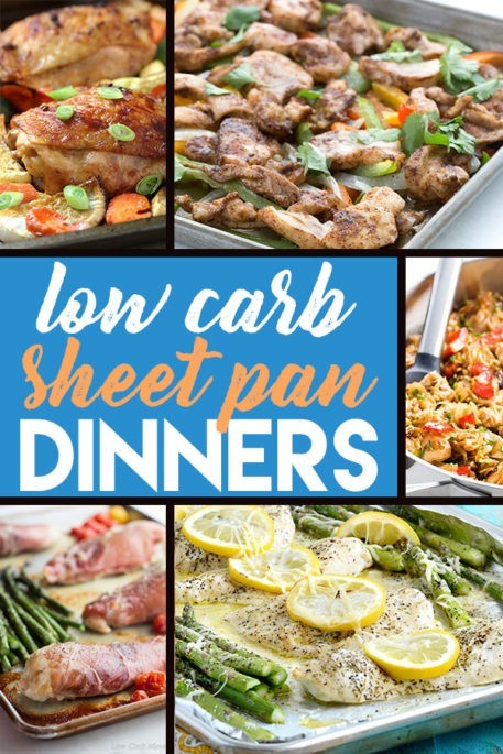 10 Easy & Low Carb Sheet Pan Dinners | Tasteaholics